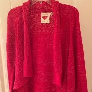 Derek Heart Sweaters | Open Cardigan | Poshmark